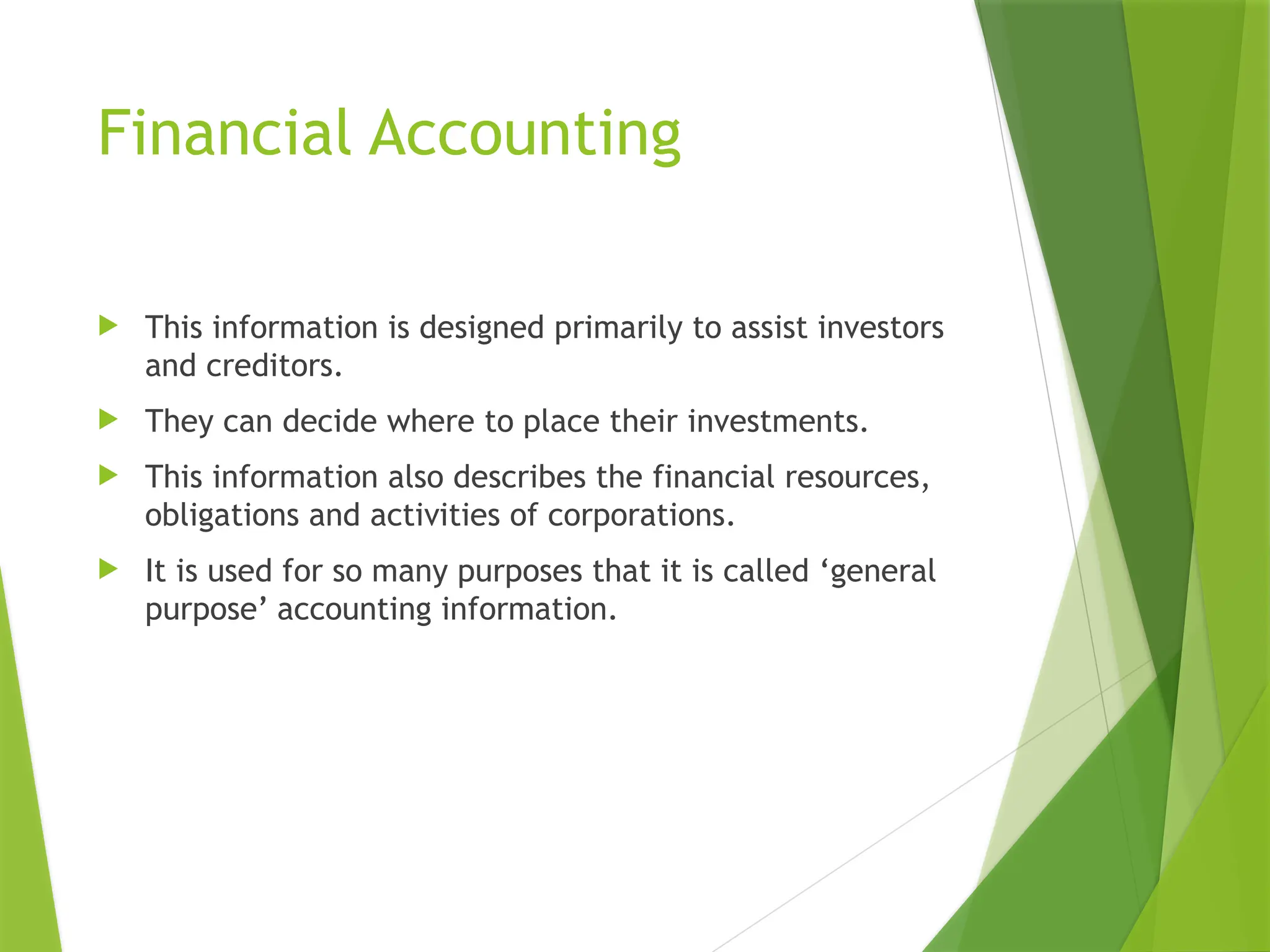 Introduction to accounting Concepts. Pptx | PPTX