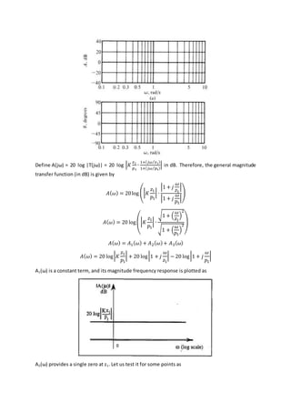 First Order Active RC Sections | PDF