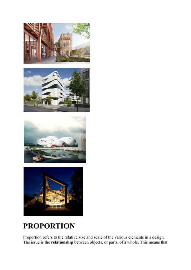 Architecture Design Theory(ADT) -I (Principles of Design) | PDF