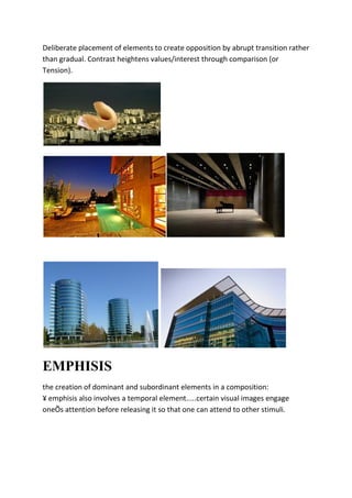 Architecture Design Theory(ADT) -I (Principles of Design) | PDF