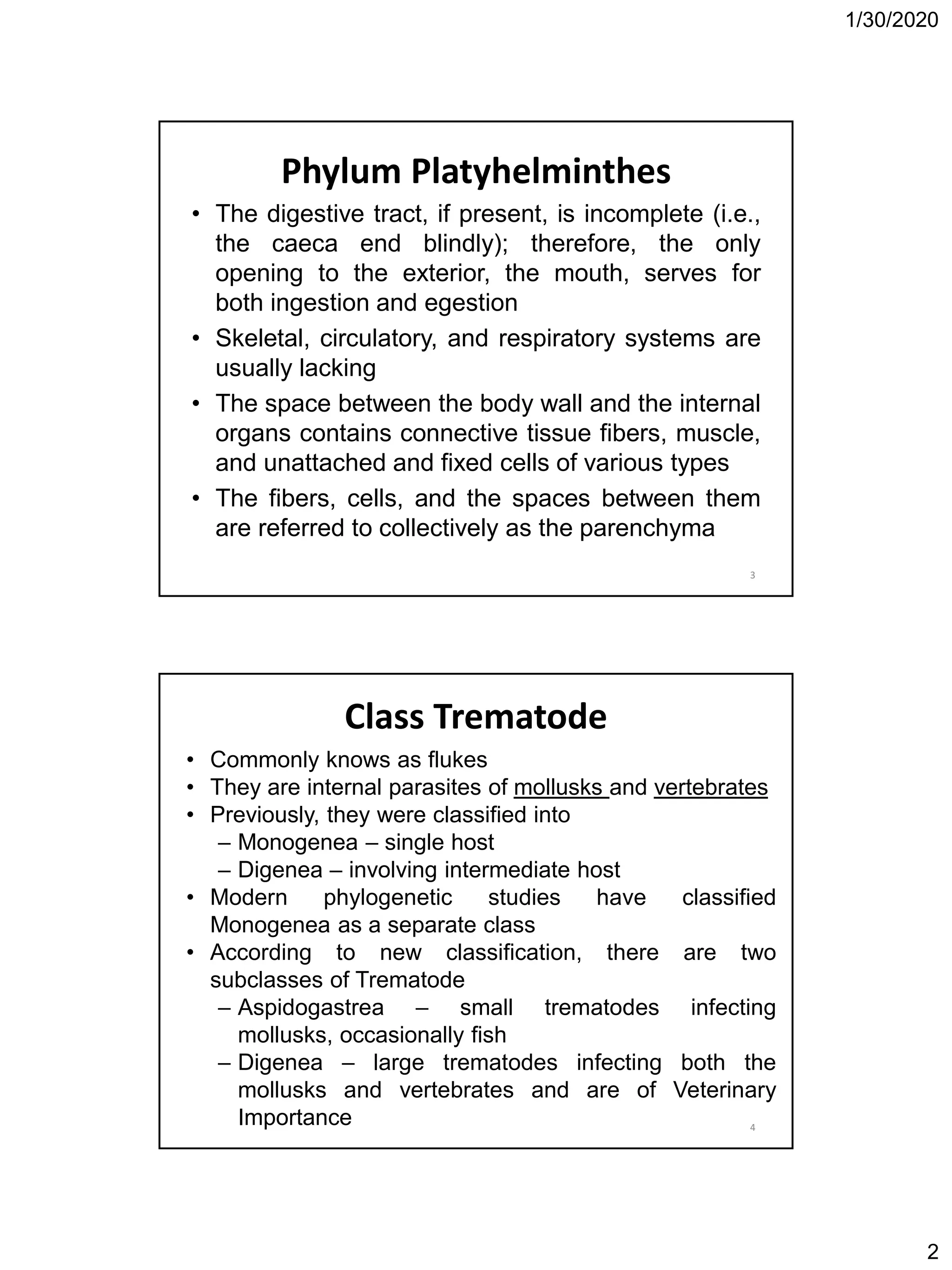 trematodes and helminthology | PDF