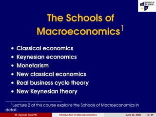 Introduction to Macroeconomics | PDF