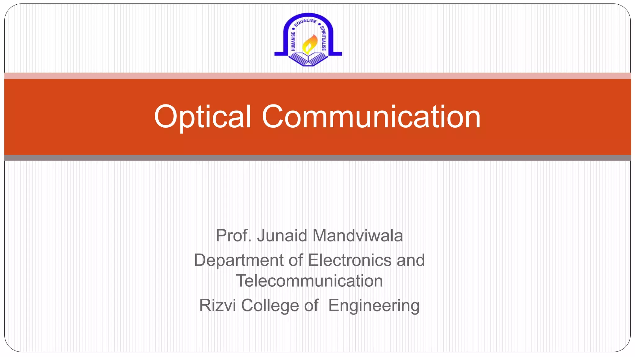 Optical Fiber Introduction | PPT