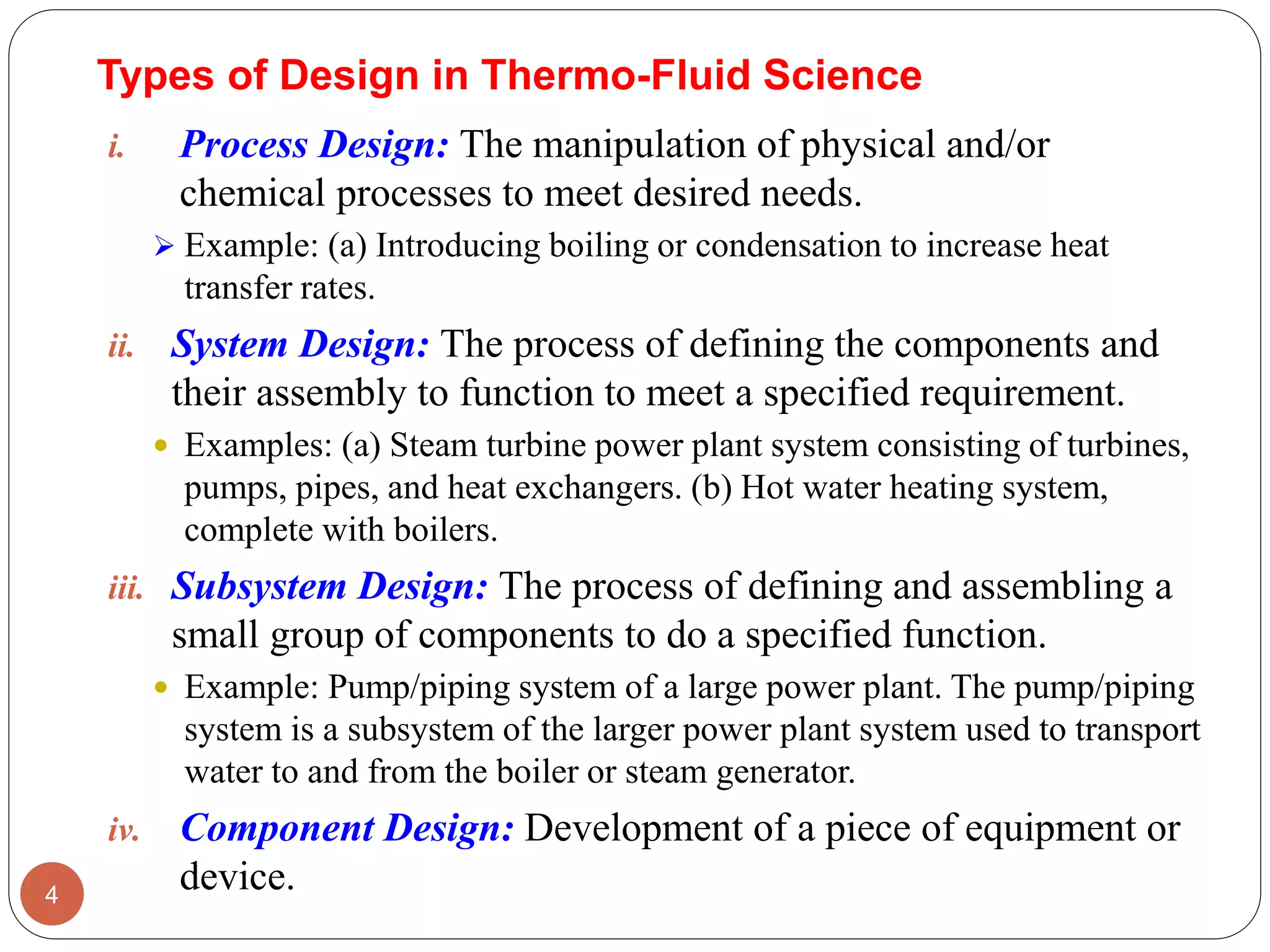 Introduction to Thermo-fluid System Design | PDF