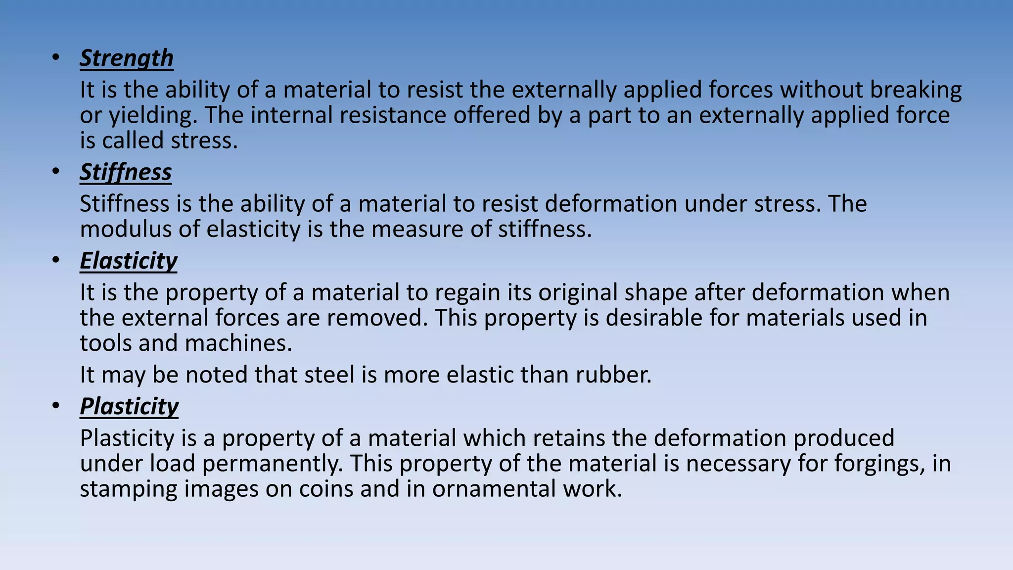 1- INTRODUCTION TO MATERIAL SCIENCE/ ENGINEERING | PPT