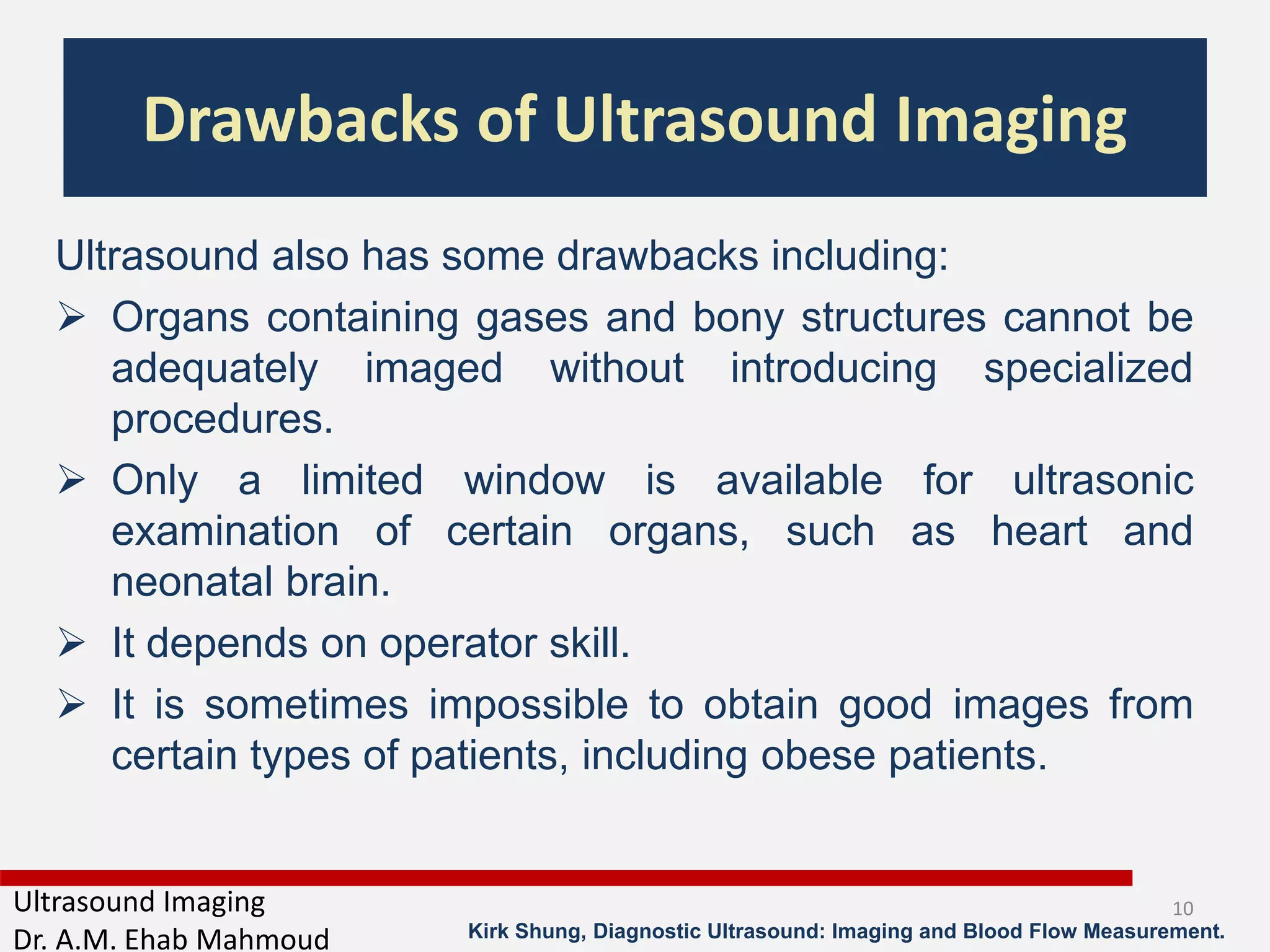 Medical Equipment Ultrasound Lecture 1 | PDF