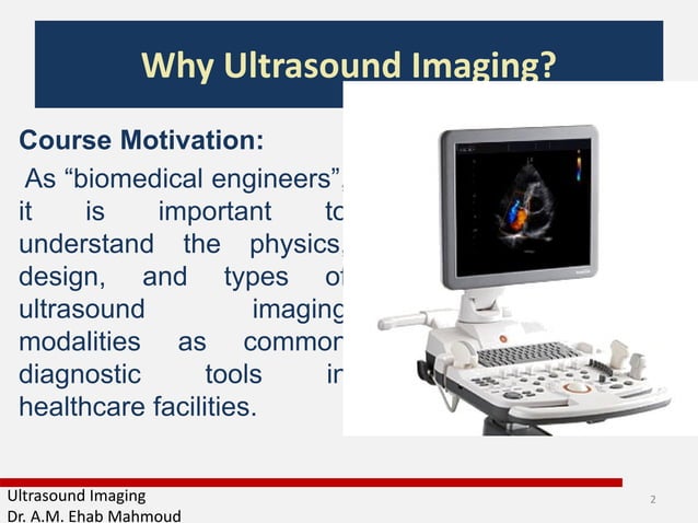 Medical Equipment Ultrasound Lecture 1 | PDF