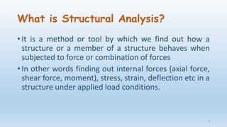 Lecture 1 (Introduction to Structural Analysis II) | PDF
