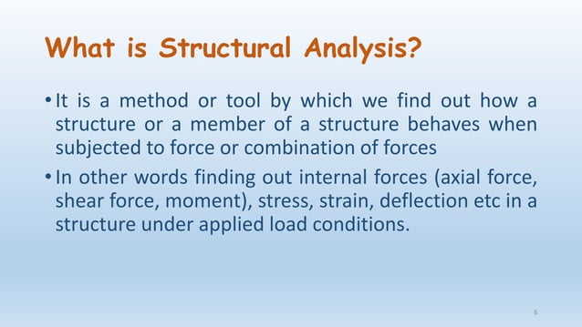 Lecture 1 (Introduction to Structural Analysis II) | PDF