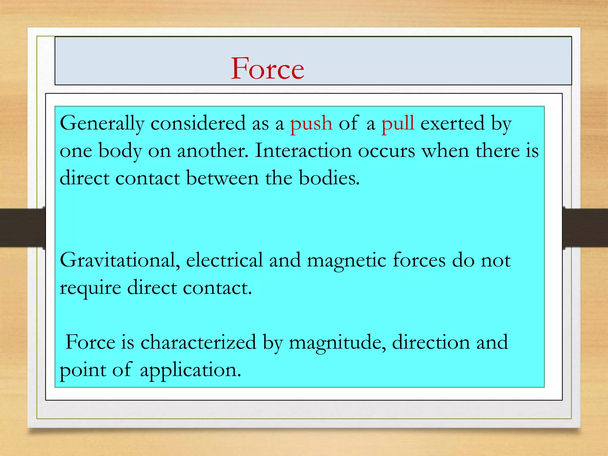 Lecture 1 Introduction to statics Engineering Mechanics hibbeler 14th ...