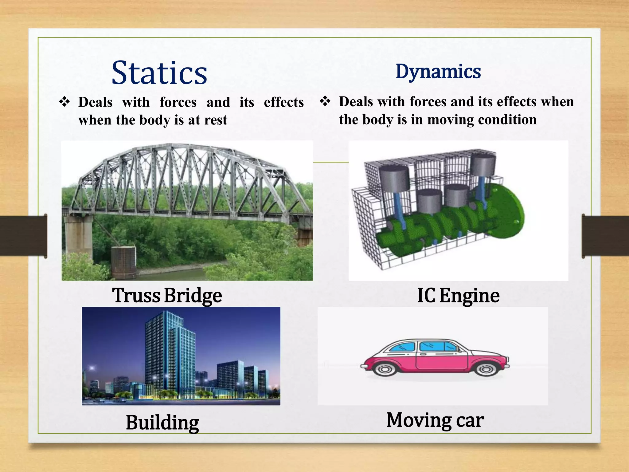 Lecture 1 Introduction to statics Engineering Mechanics hibbeler 14th edition | PPTX
