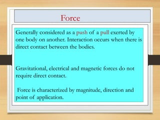 Lecture 1 Introduction to statics Engineering Mechanics hibbeler 14th ...
