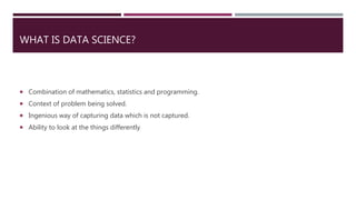 Introduction to Data Analytics | PPTX