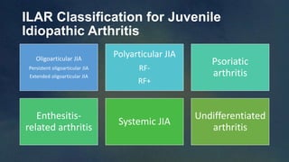 Lecture 1 .juvenile idiopathic arthritis | PPTX