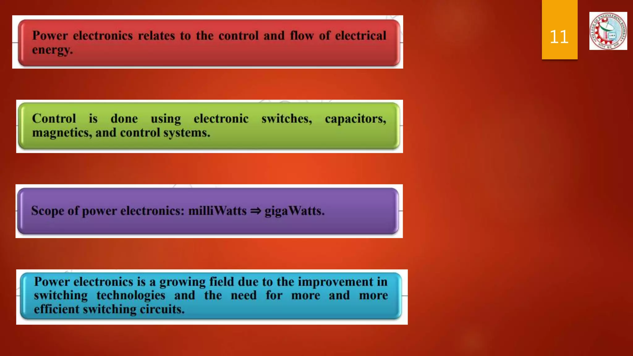 Lecture 1 Introduction of Power Electronics | PPTX