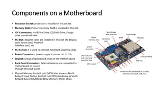 Core Hardware: Lecture 1 | PPT