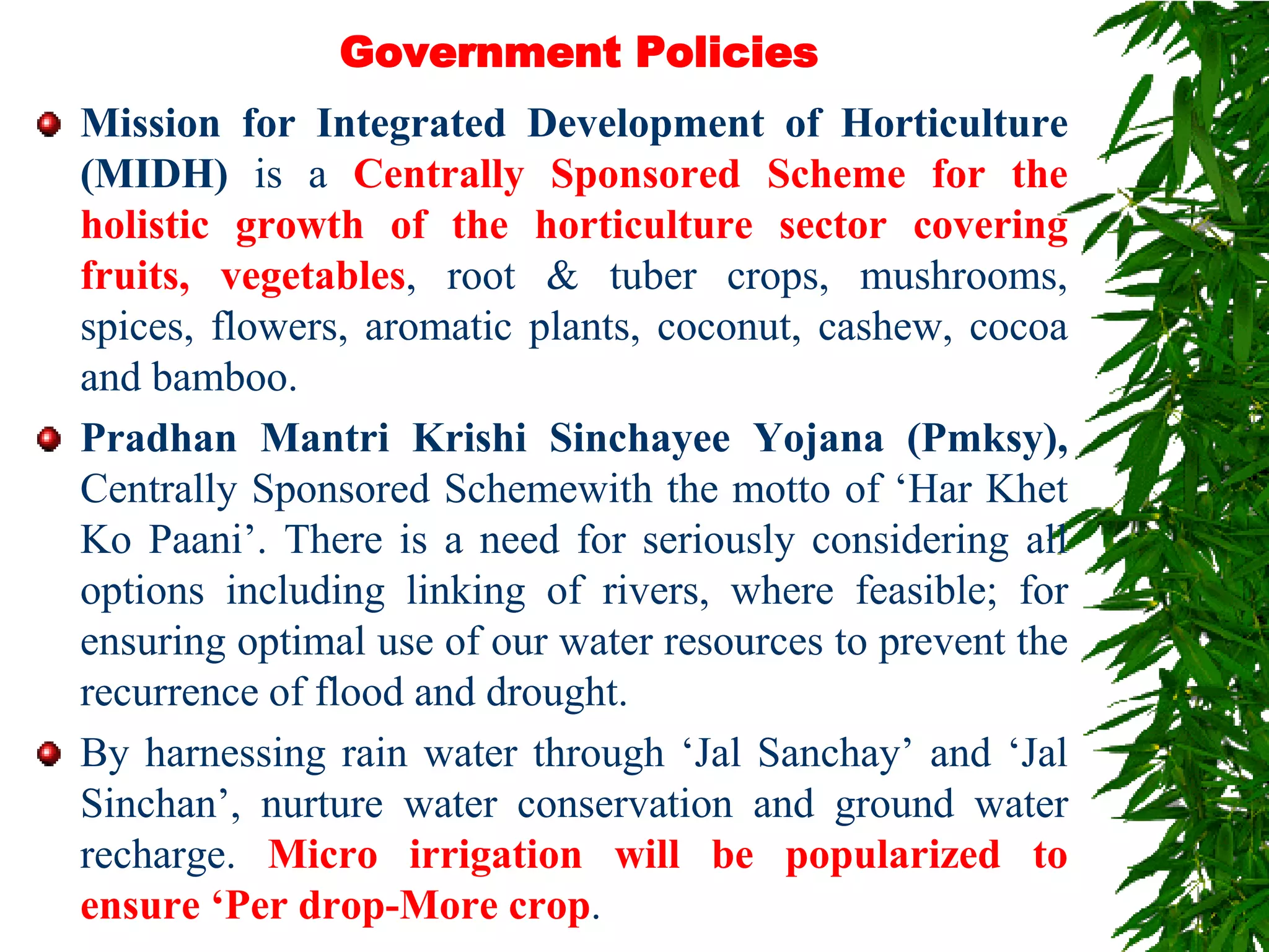 Protected Cultivation and Secondary Agriculture (Introduction) | PDF
