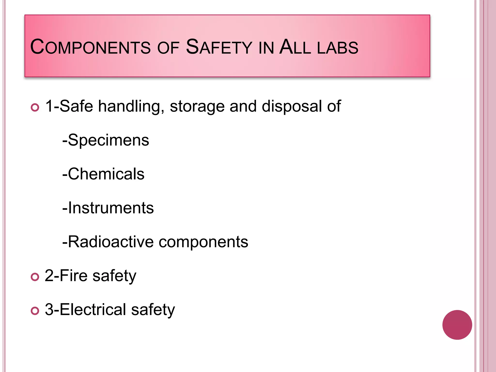 Lecture 1 introduction of biosafety & biosecurity | PPTX