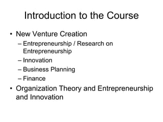 Lecture 1 Entrepreneurship | PPT