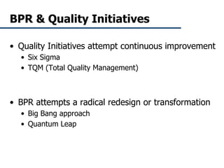 Business Process Re-Engineering | PPT