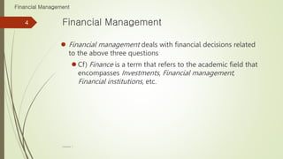 financial management | PPT