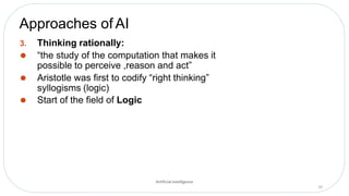 AI Introduction.pptx | Artificial Intelligence | Technology & Computing