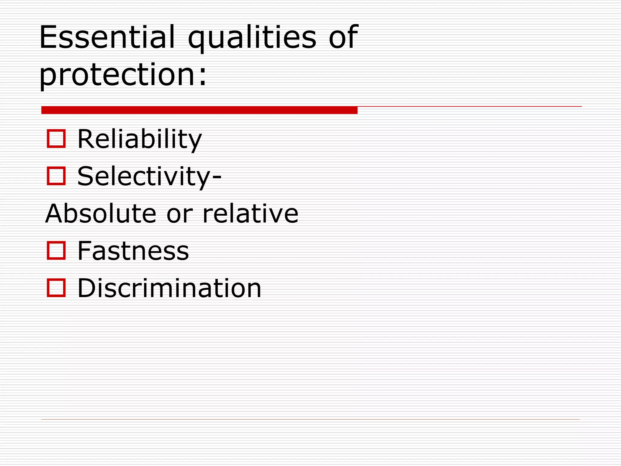 Lecture 1. INTRODUCTION TO BASIC PROTECTION AND RELAYING SCHEMES.pptx ...