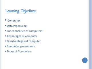 Lecture1.pptx | Desktops | Computing
