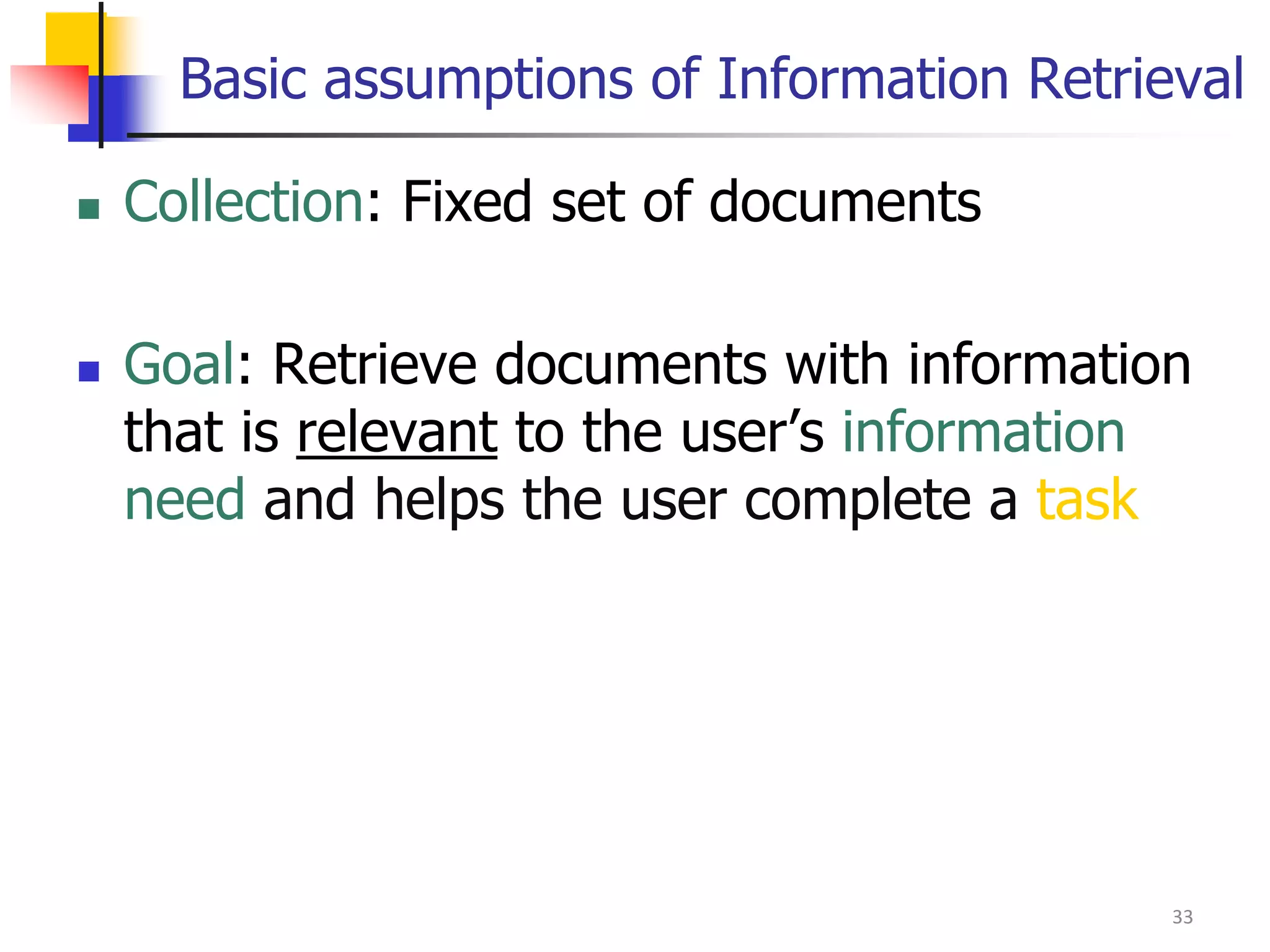 Information Retrieval | PPT