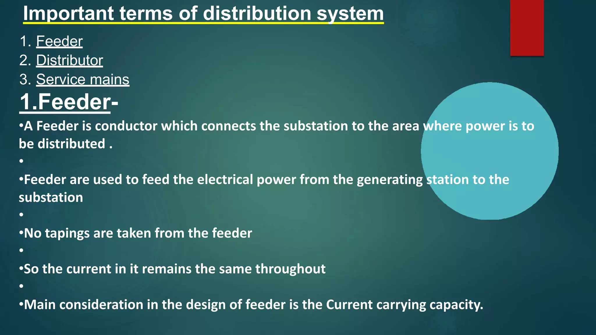 Electrical power distribution and utilization | PPTX