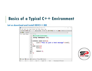 Lecture 1.2 Basics of a typical C++ Environment.pdf