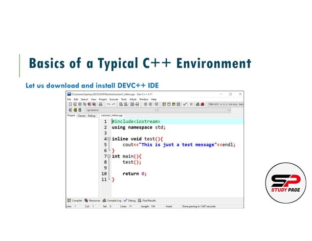 Lecture 1.2 Basics of a typical C++ Environment.pdf