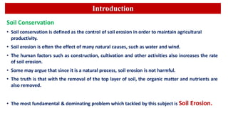 Lecture 1. Introduction of soil & Water Conservation.pptx