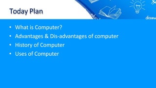 Computer Application Lecture 1 | PPTX