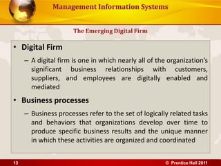 chapter 1 Information system in Business today | PDF