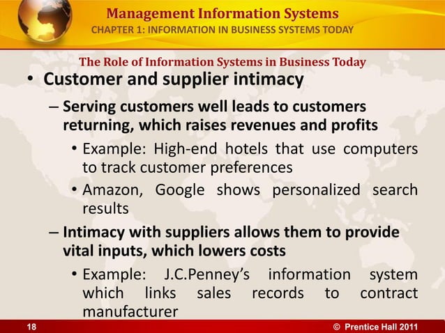 chapter 1 Information system in Business today | PDF | Internet | Computing
