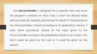 Microcontroller | PDF
