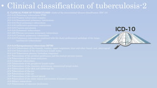 Definition of tuberculosis as scientific and practical problem | PPT