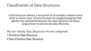 Lecture 1. Data Structure & Algorithm.pptx | Programming Languages ...