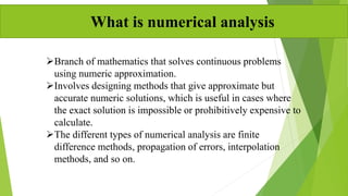 Numerical Method | PPT
