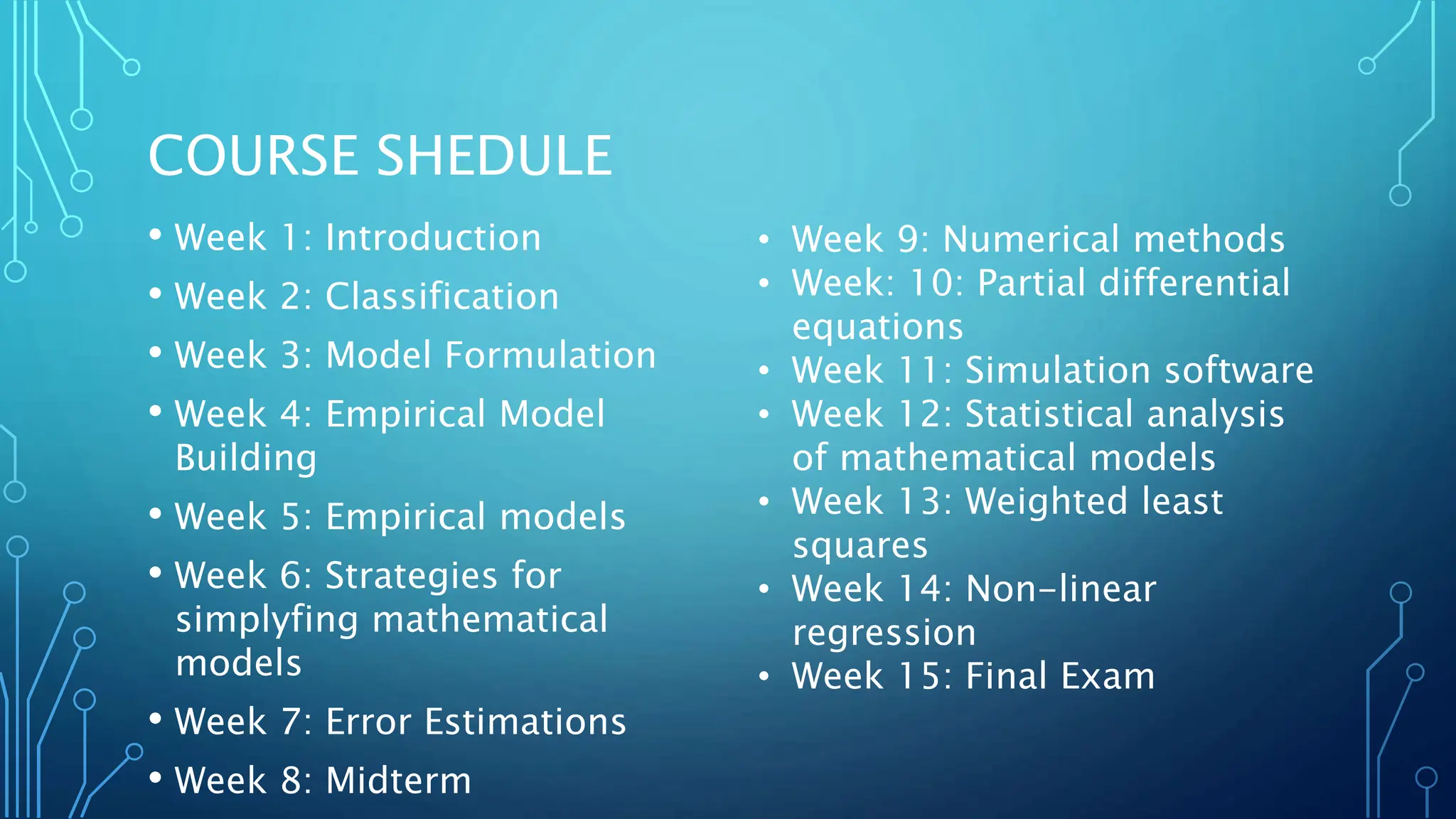 mathematical modeling in chemical engineering | PPTX