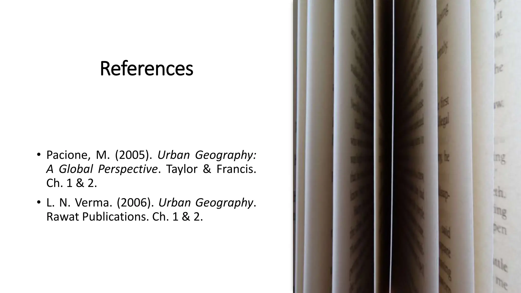 urban geography is the subdisciple of geography | PPTX