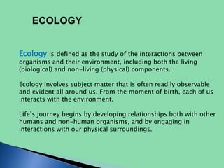 LECTURE 1.Ecology, subject and objectives.pptx