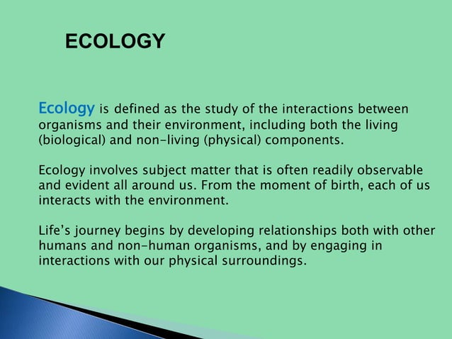LECTURE 1.Ecology, subject and objectives.pptx