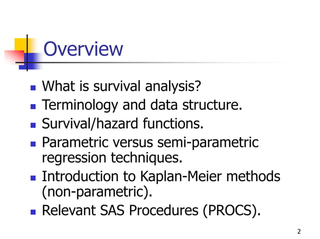 lecture1 on survival analysis HRP 262 class | PPT