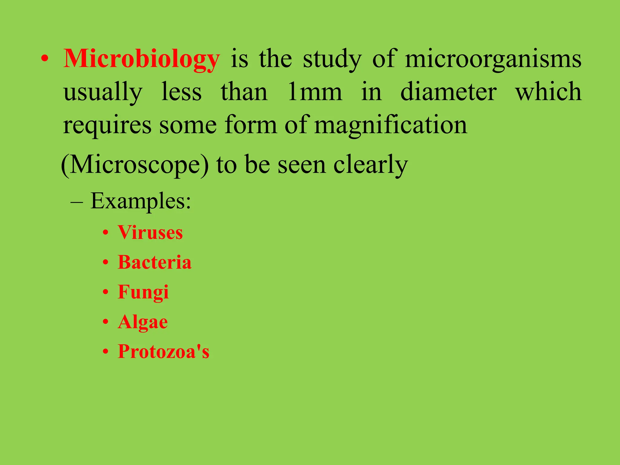 Lecture 1. Introduction to Medical Microbiology.pdf | Biological Sciences | Science
