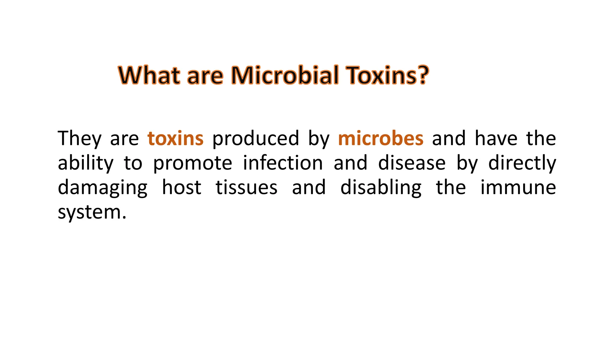 Lecture 1.pptx microbial toxin........... | PPTX