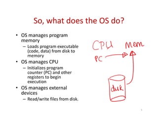 lecture1 details of operating system abraham silberchatz | PDF | Operating Systems | Computer ...