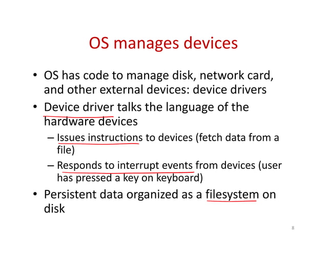 lecture1 details of operating system abraham silberchatz | PDF | Operating Systems | Computer ...