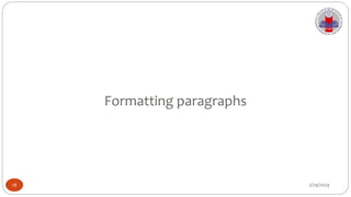End User Applications Lecture 1 .pptx | Desktop Publishing | Computer Software and Applications